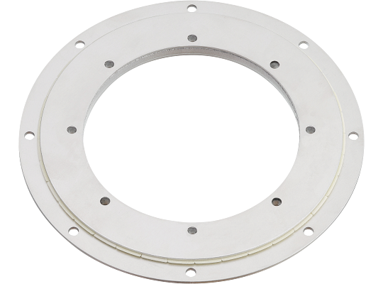 PRT slewing ring bearings made of aluminium or stainless steel