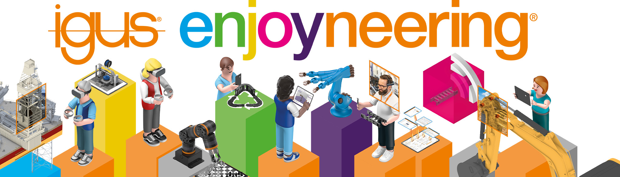 enjoyneering ... spielend zu Ingenieurs-Höchstleistungen mit igus