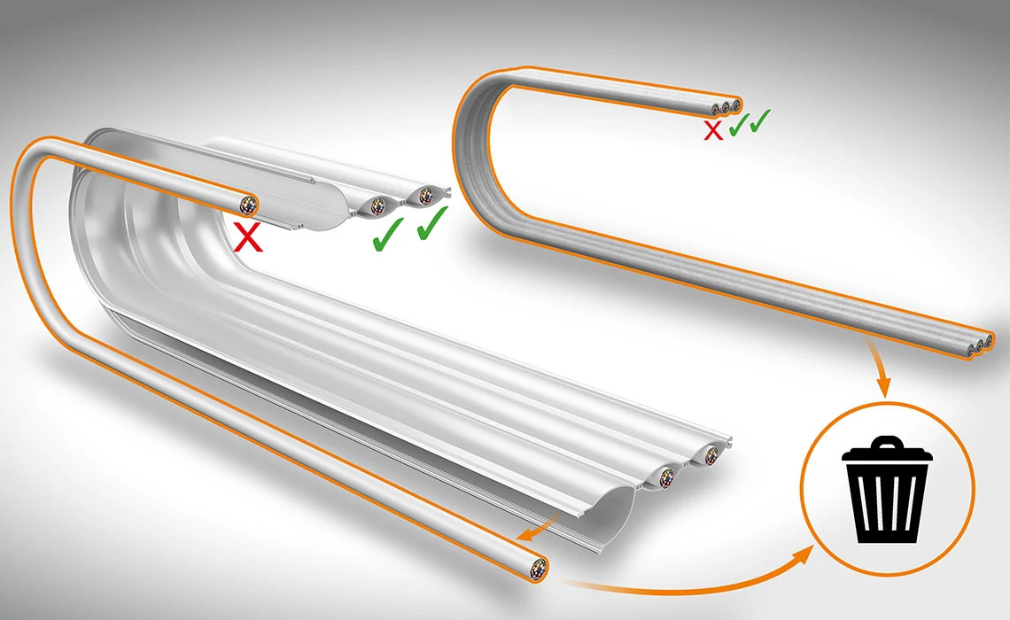 e-skin® flat cable guidance system | igus®