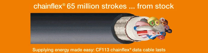 Cable test lab: CF113 chainflex® data cables lasts more than 65 million ...