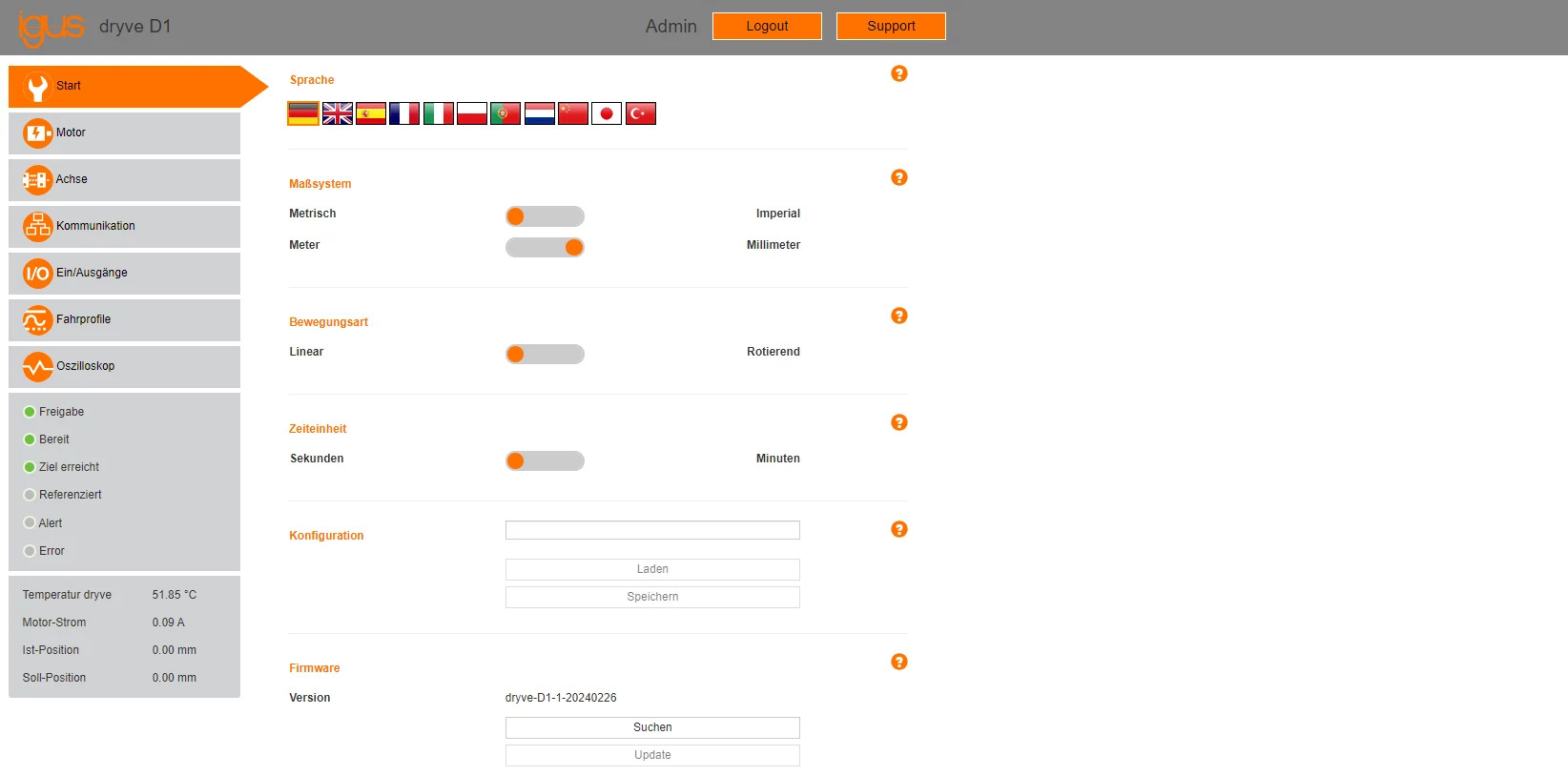 Motor control system news | D1 with PROFINET