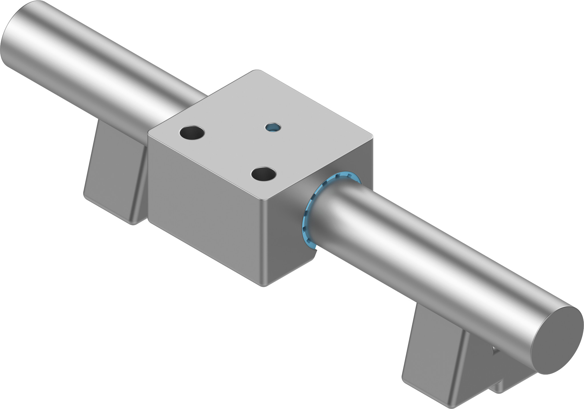 drylin® W modular system with hygienic design as single rail