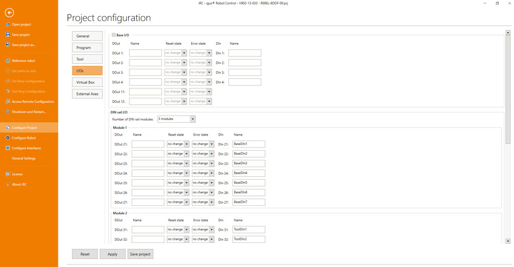igus® Robot Control Software - for easy programming and control of robots