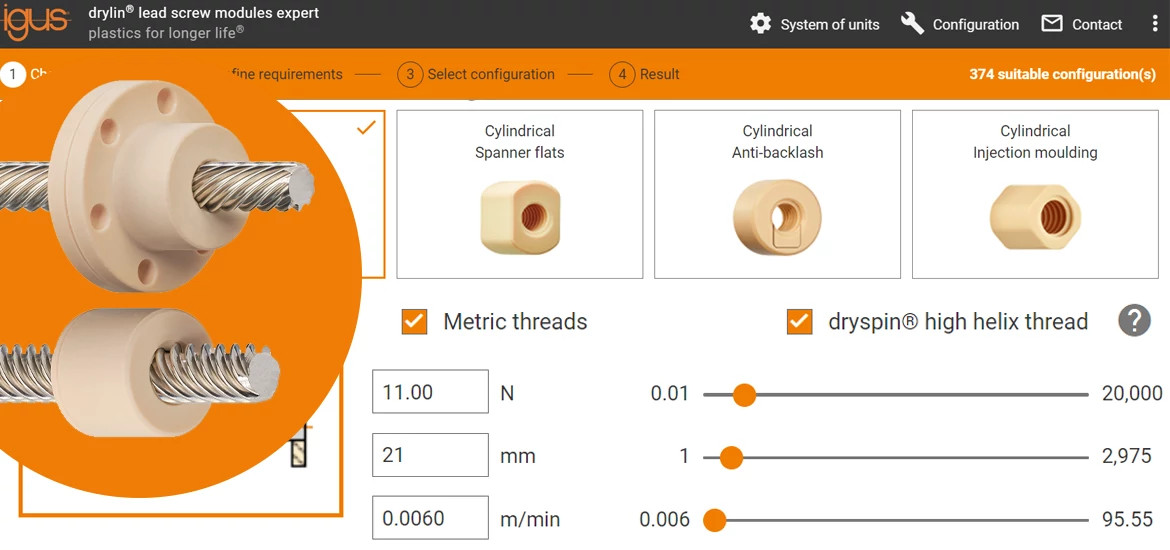 dryspin® threaded rod