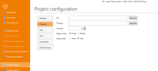 igus® Robot Control Software - for easy programming and control of robots