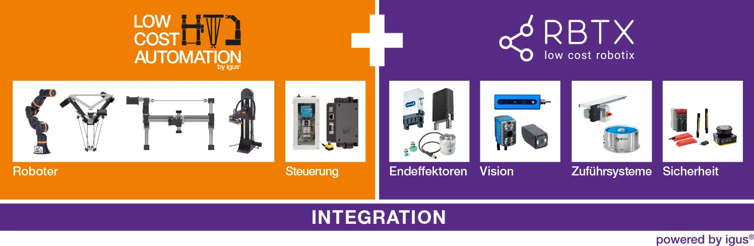 Robot accessories from leading manufacturers
