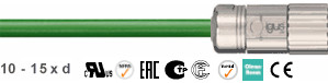 chainflex® assembled drive cables according to ELAU standard