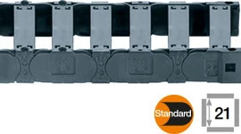 Product range overview of E4.1 energy chain system