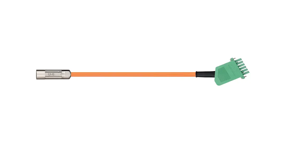 Servo cable suitable for Danaher Motion Standart 90089 10m iguPUR