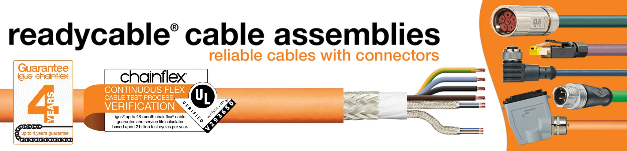 Flexible cables for moving applications | igus® UK