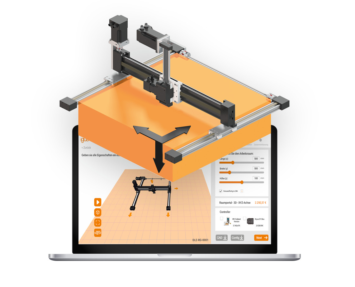Cost-effective linear robots