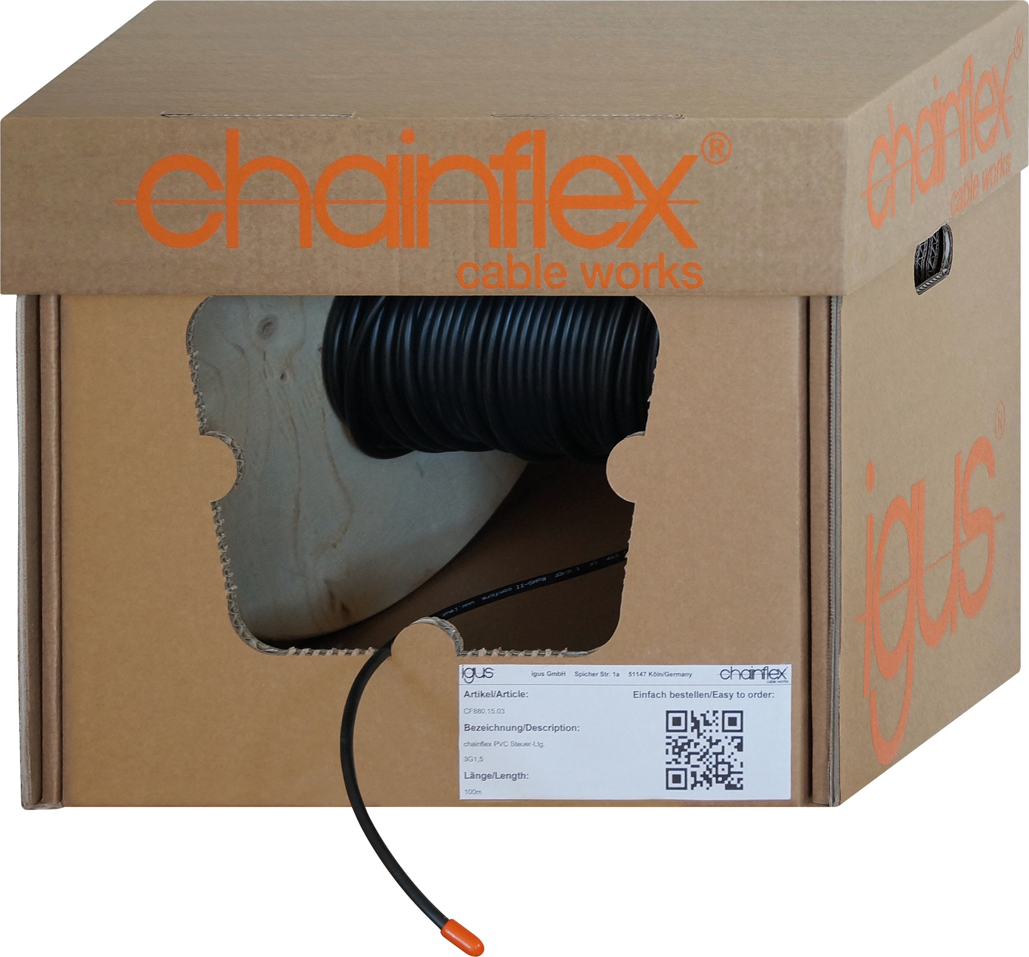 Cables for motion: chainflex®