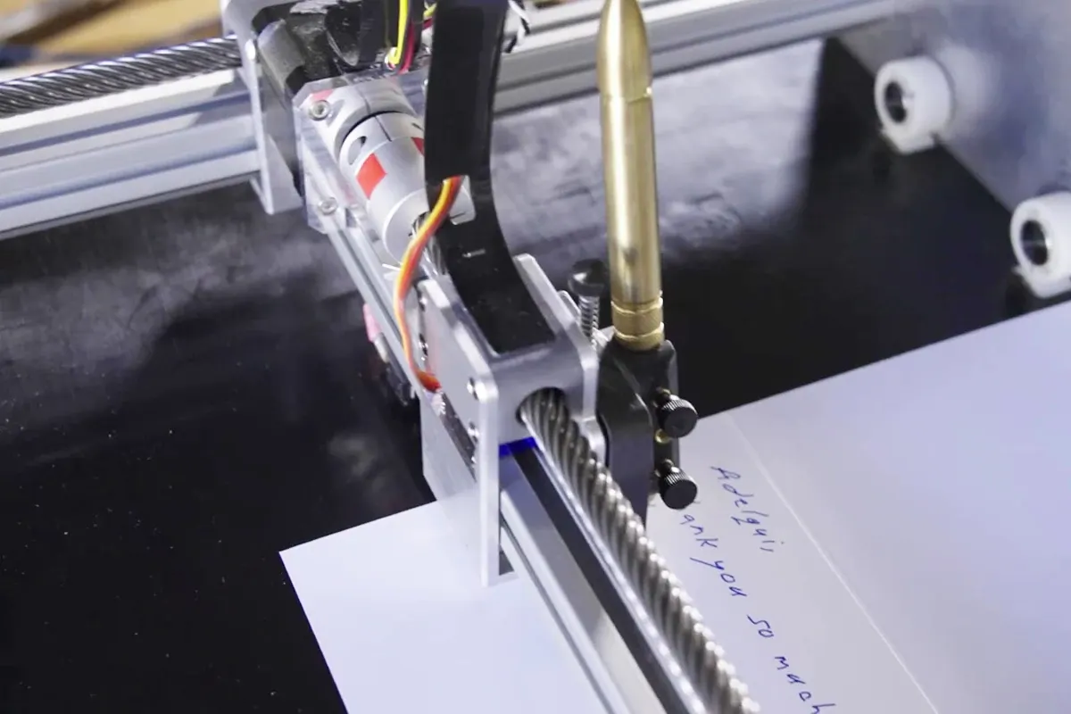 Linear technology for handwriting robots | igus Australia