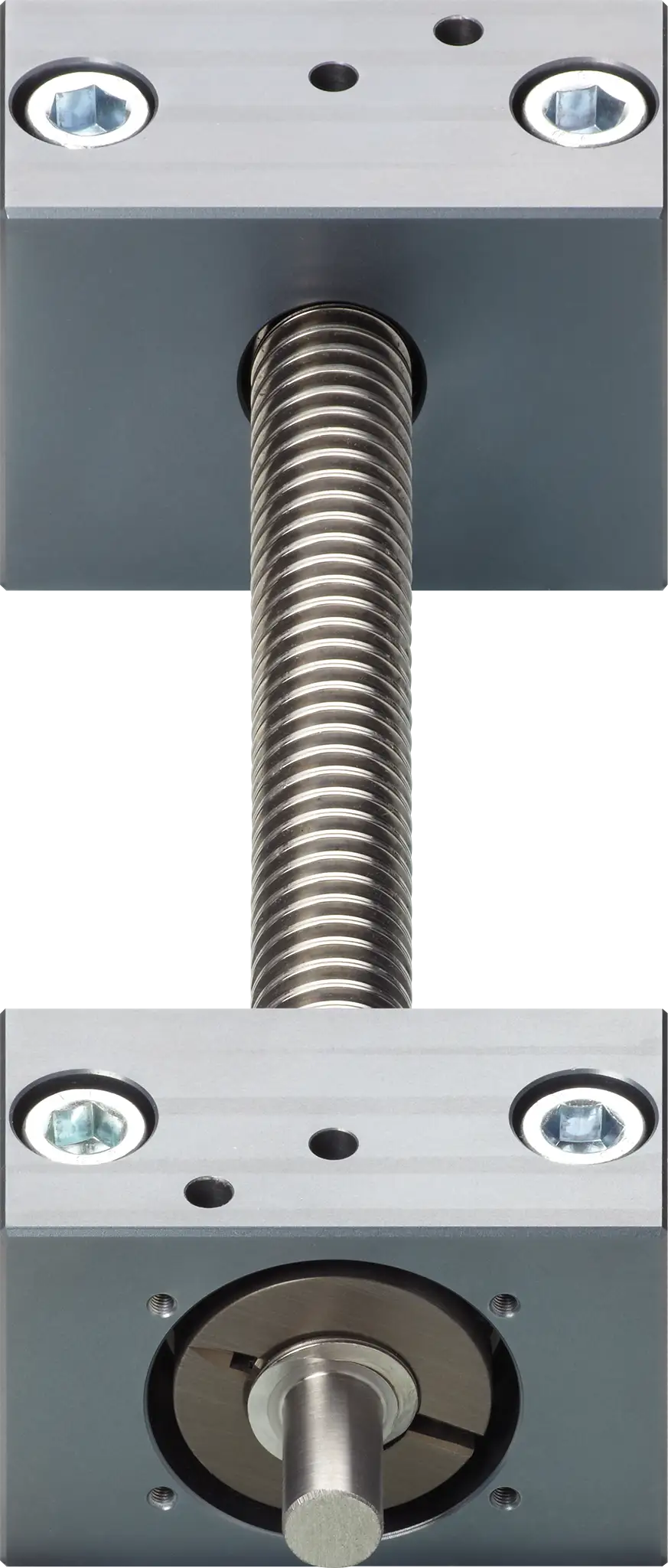dryspin SLS lead screw support with metallic ball bearings