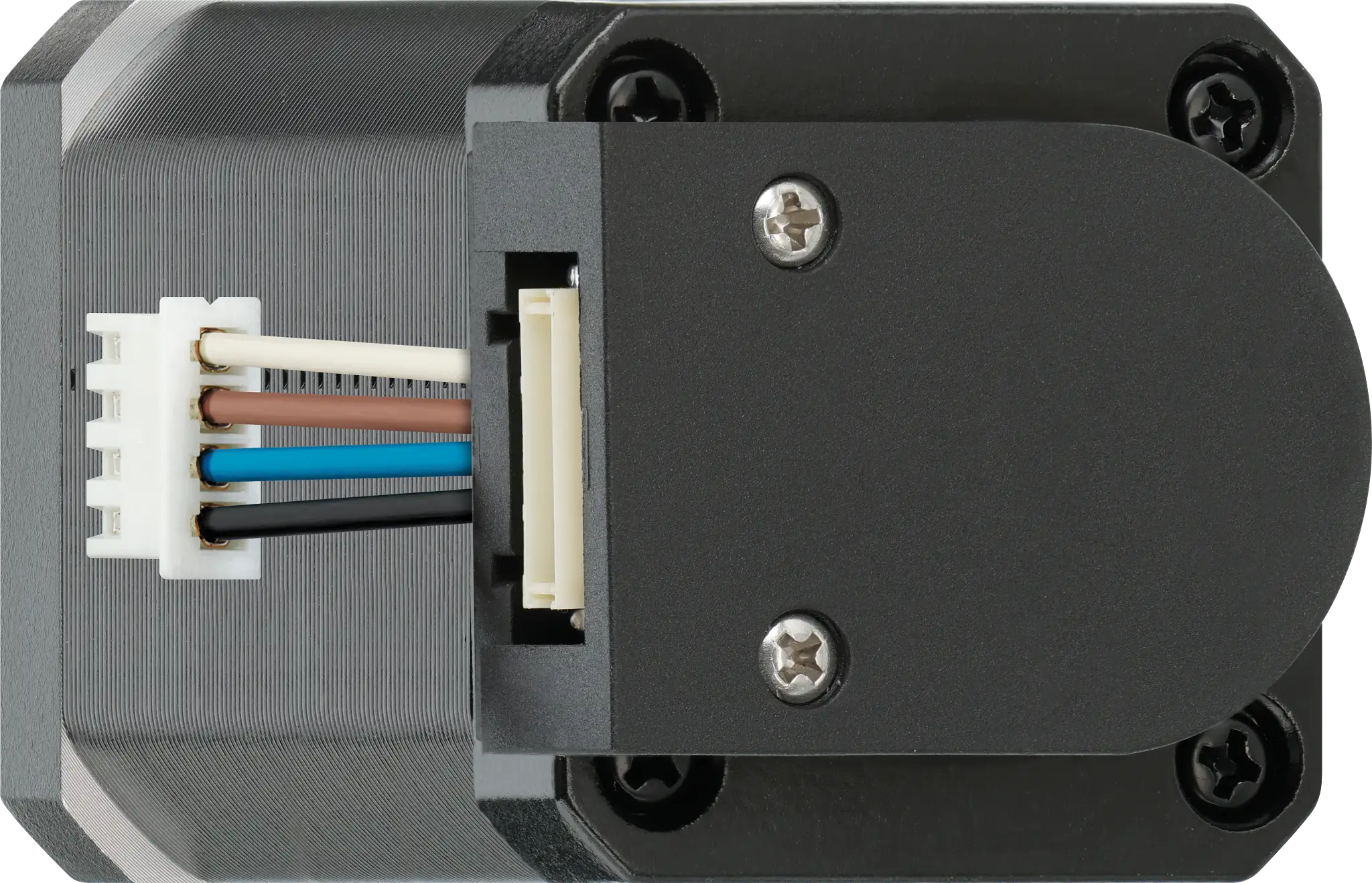 drylin® E Schrittmotor, lange Bauform, Litzen mit JST-Stecker und ...