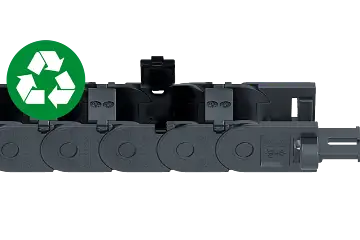 Energy chain E2.10.CG series from recycled material