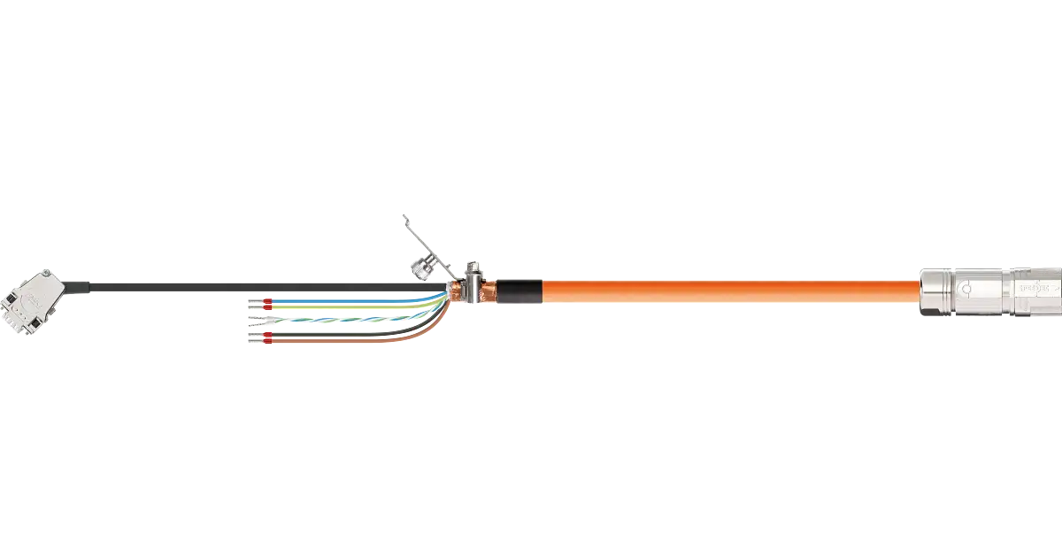 readycable® servo cable, suitable for B&R, i8ECH.1111A-0, base cable ...