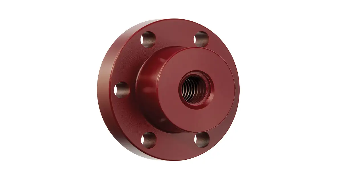 Porca trapezoidal drylin® com flange, RFRM