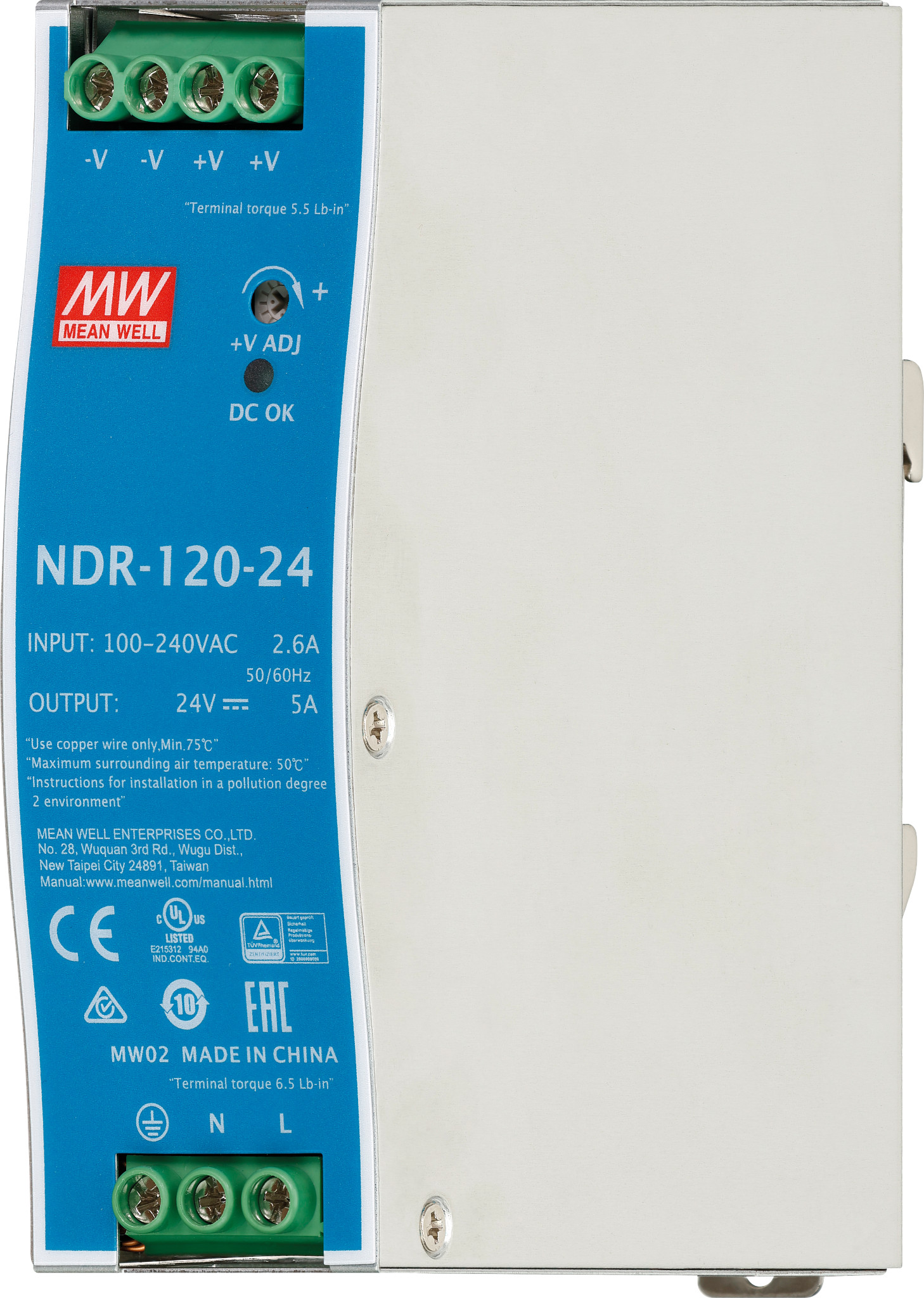 Switch-mode power supply units l Efficient DIN rail power supply units