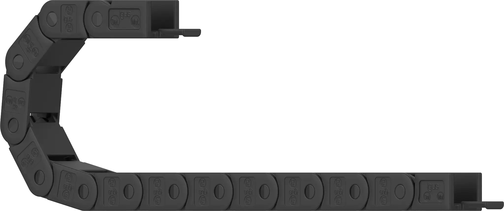 Energy chain E2C.10L | fully closed