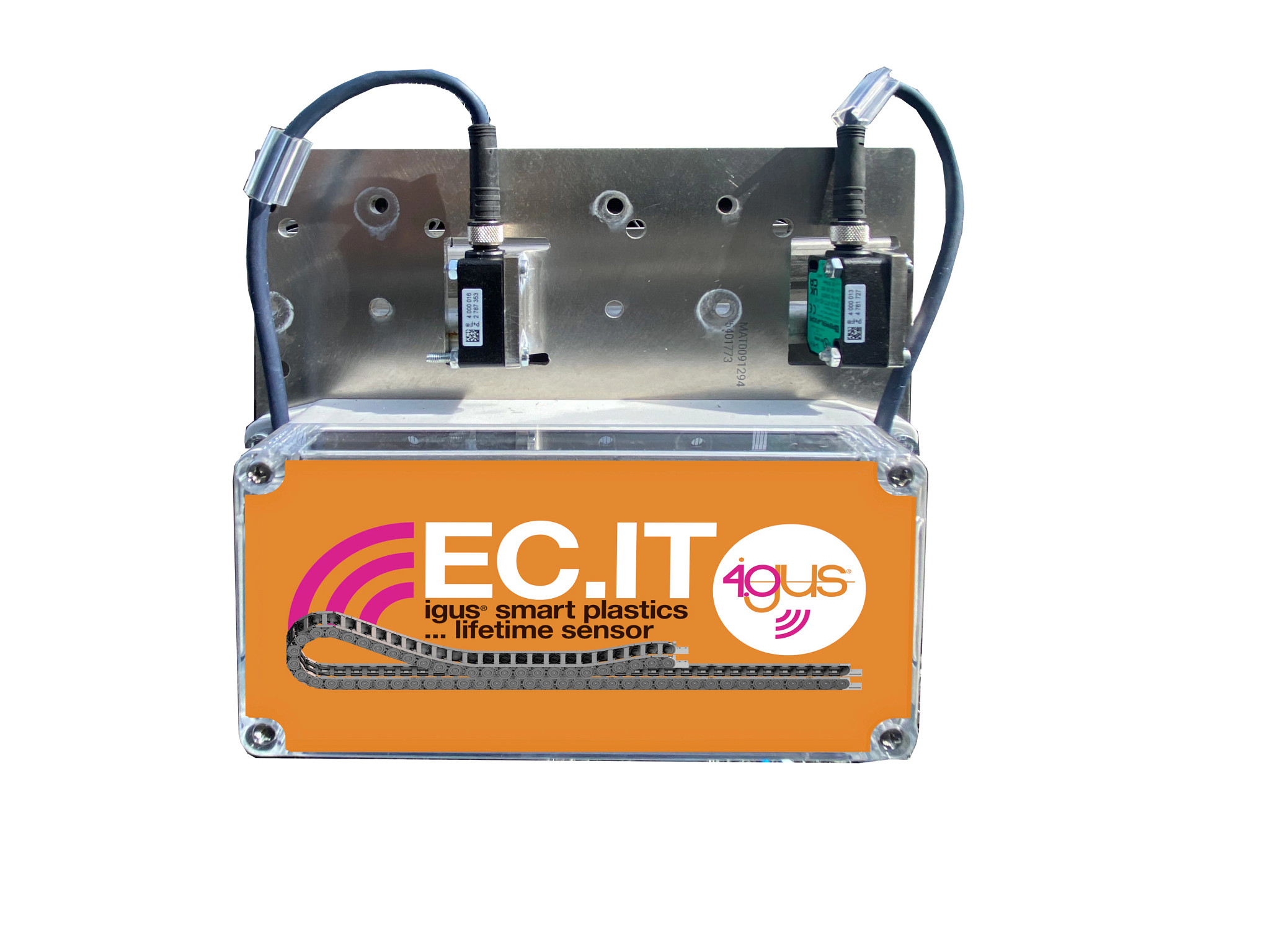 smart plastics News 2024: EC.IT with contactless condition sensor