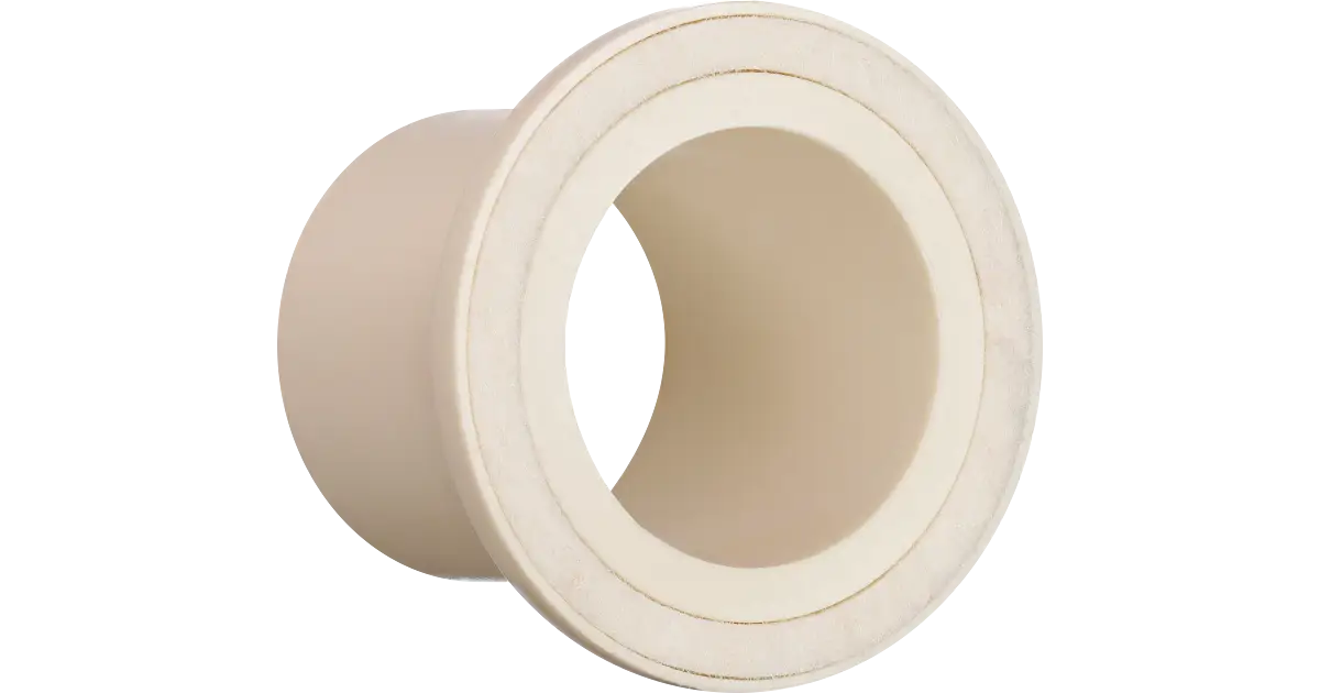 iglidur® P210, Sleeve bearings with flange and felt seal, mm