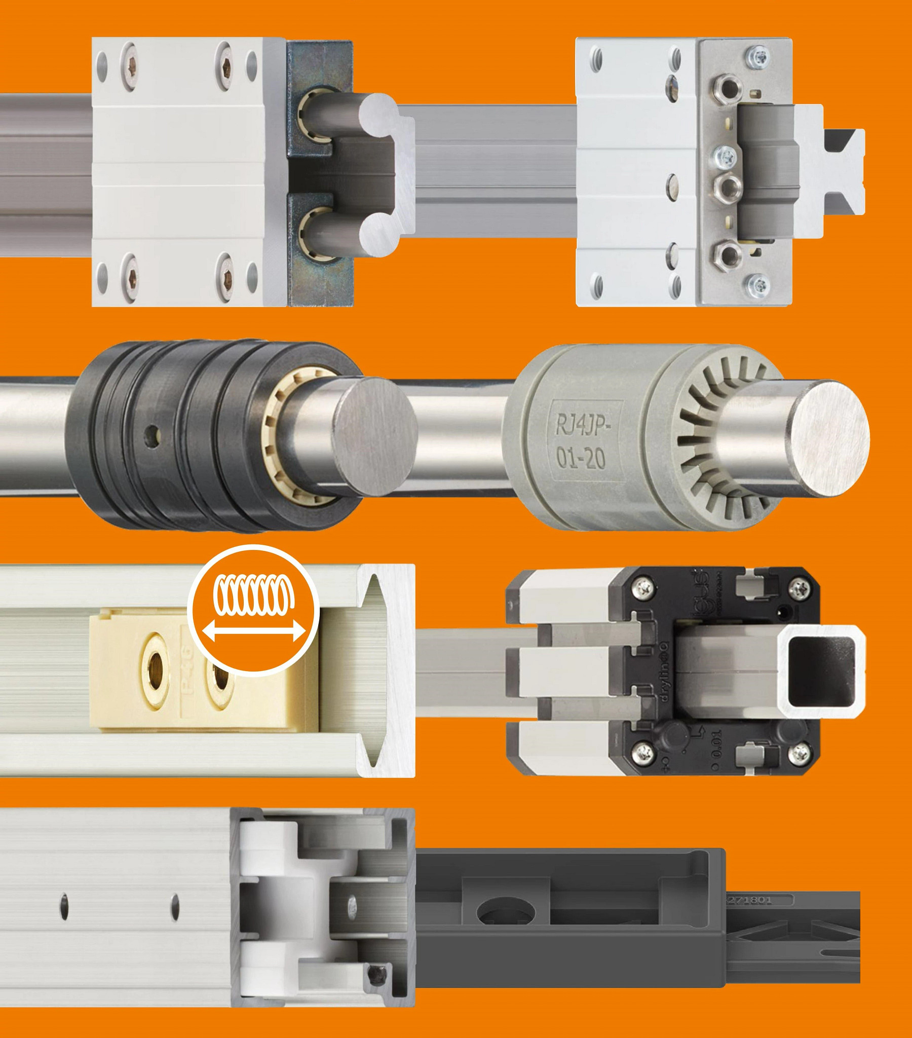 Guide lineari a strisciamento e tecnologia lineare drylin® | igus