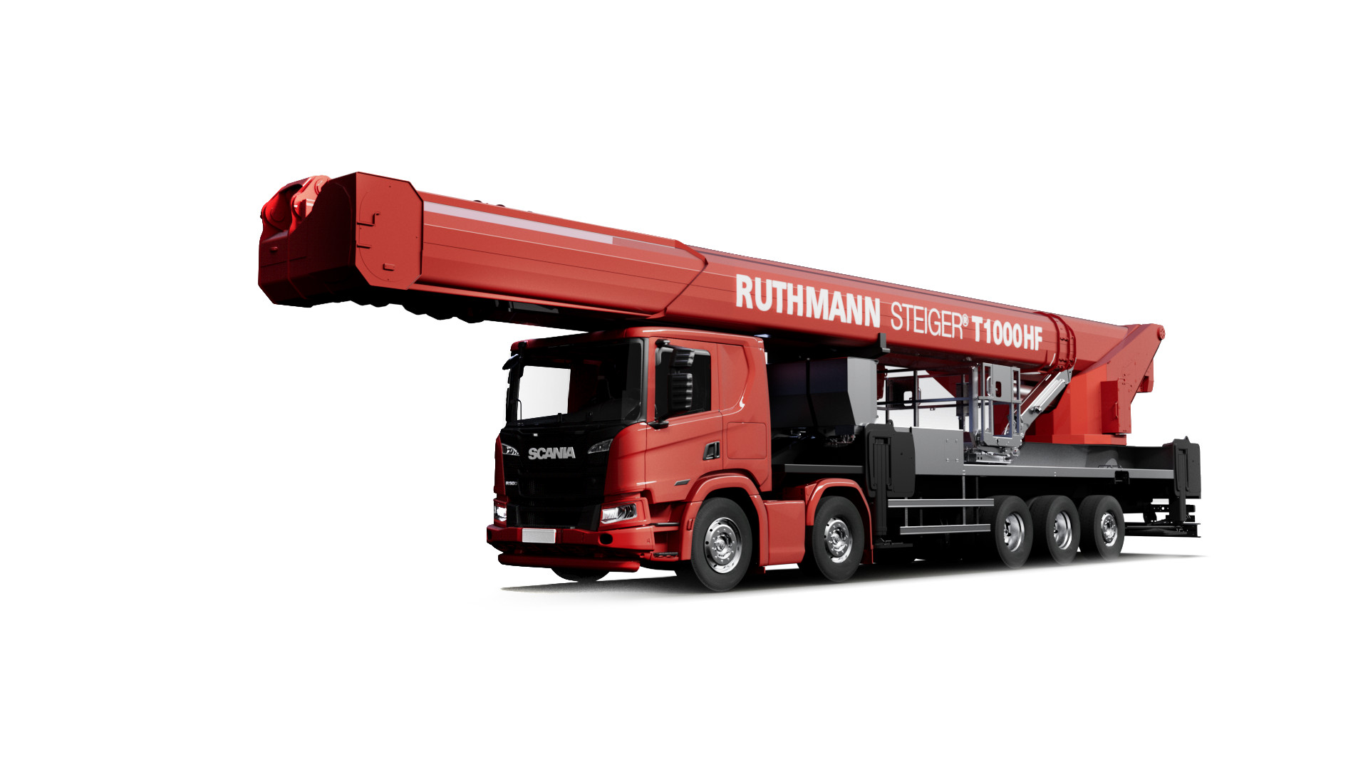 energy chain in truck-mounted aerial work platform | igus®