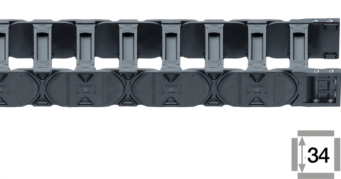 energy chain E4Q | Toolless opening and closing | igus®