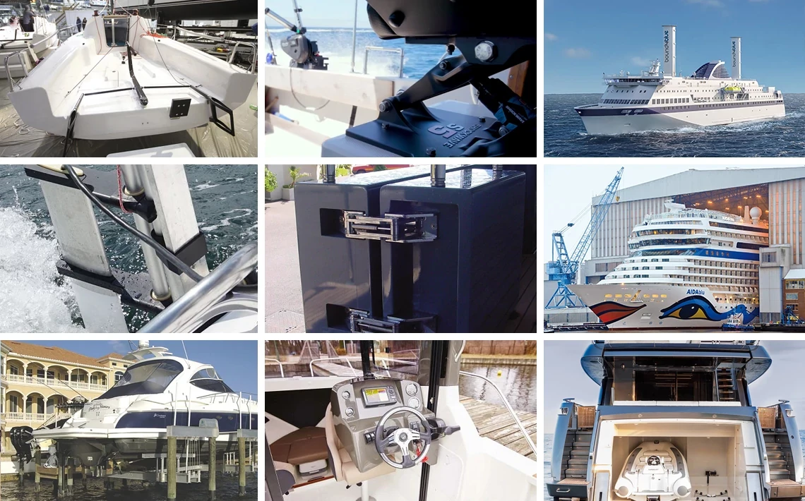 Application examples for products in ship and boat building | igus ...