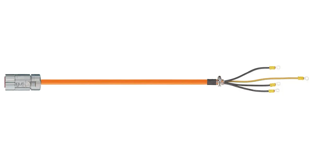 Servo cable suitable for Siemens 6FX_002-5DS64 PVC 75xd