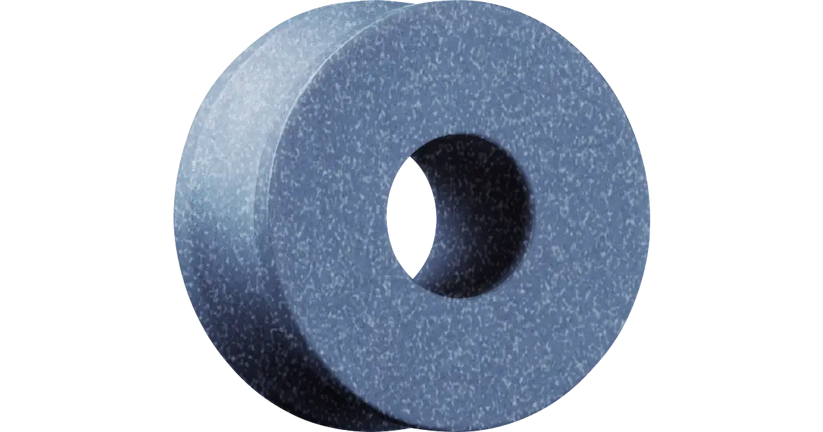 iglidur® A350, guide roller, U-slot, mm