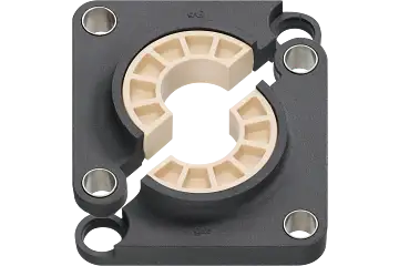 igubal® 4-hole flange bearing with bearing insert