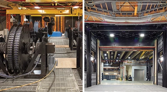 Powerful e-chains for the stage