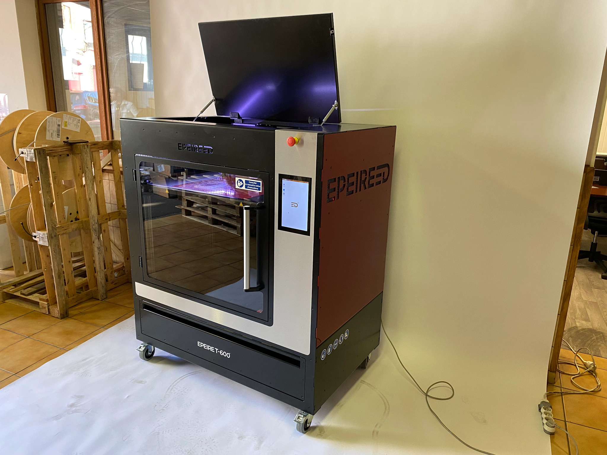 dryspin® lead screw technology for the 3D printer EPEIRE3D | igus Australia