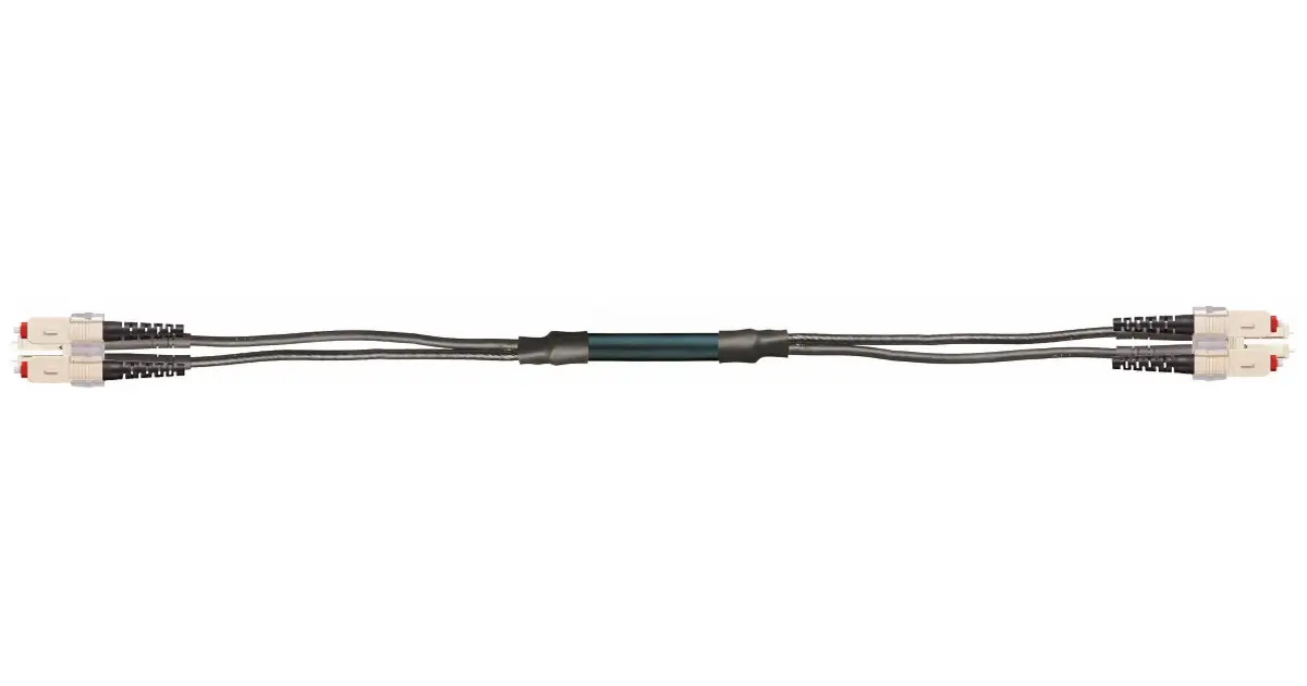 PVC Fibre Optic Cable | Fibre optic connector SC on both sides