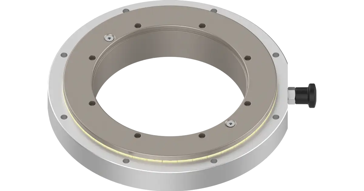 iglidur® slewing ring, PRT-04, locking mechanism
