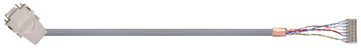readycable® encoder cable suitable for Elau E-FB-071, base cable TPE 7. ...