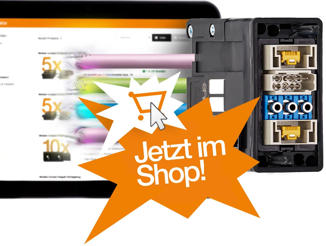 Module Connect adapter | For plugging the energy chain with only ONE connector | igus®