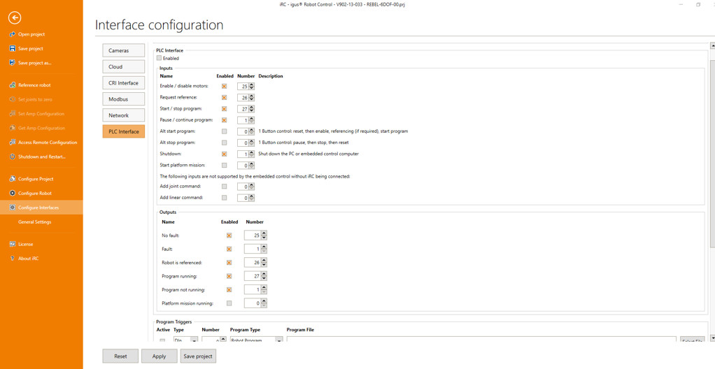 igus® Robot Control Software - for easy programming and control of robots