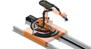 Scara Cable Solution | safe cable routing on the Scara robot
