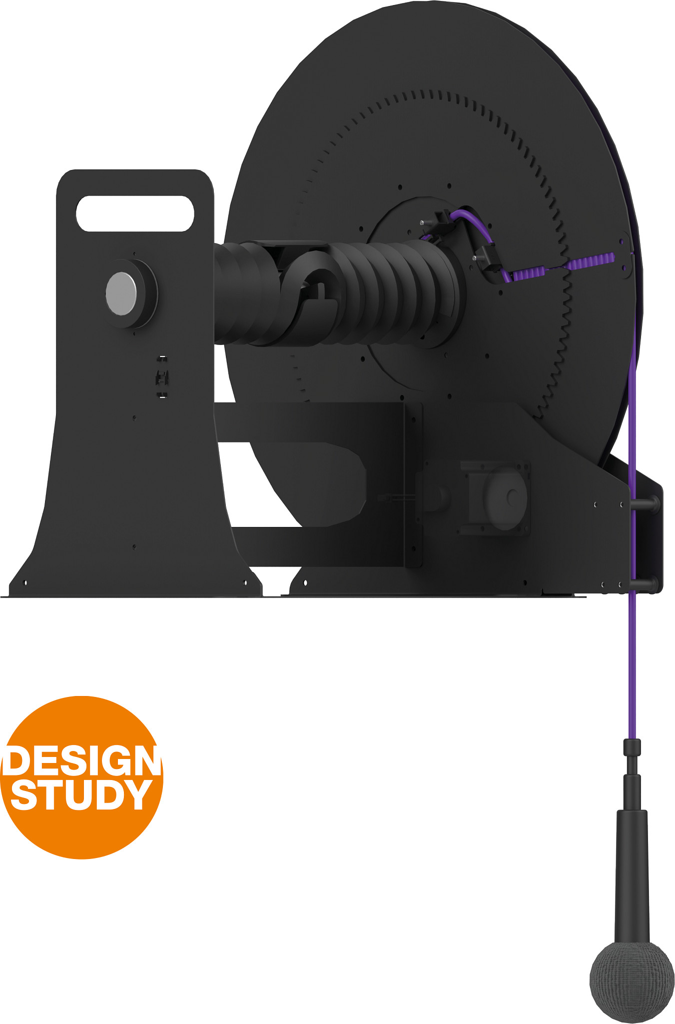 Microphone cable reel e-spool® | igus Australia