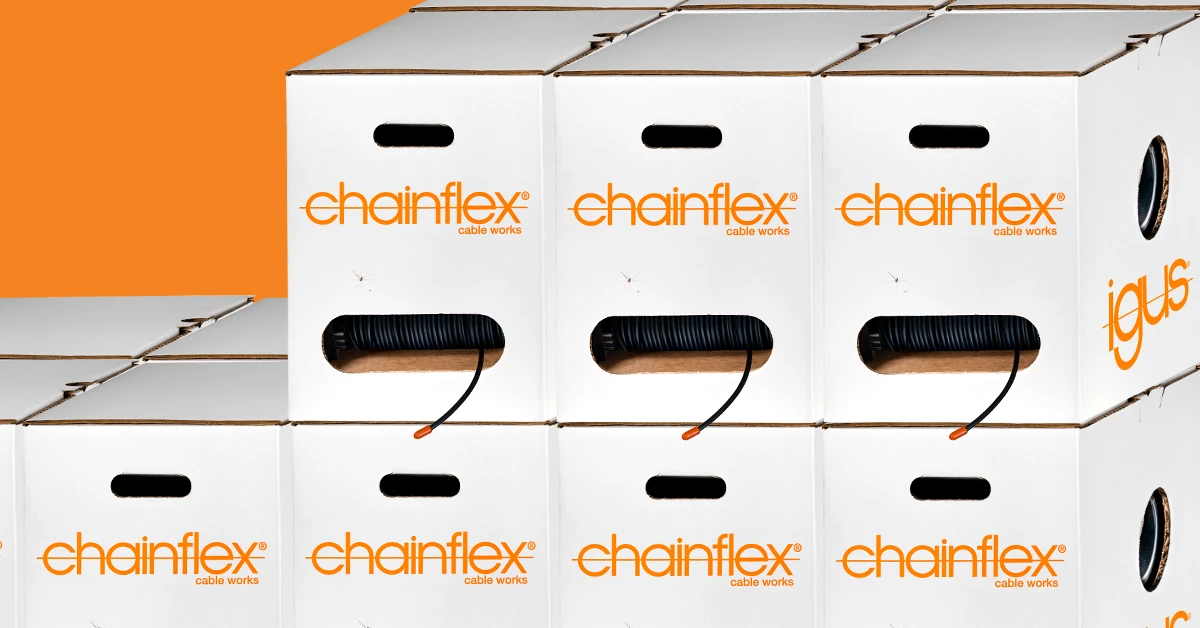 chainflex® CASE – innovative cable storage solution