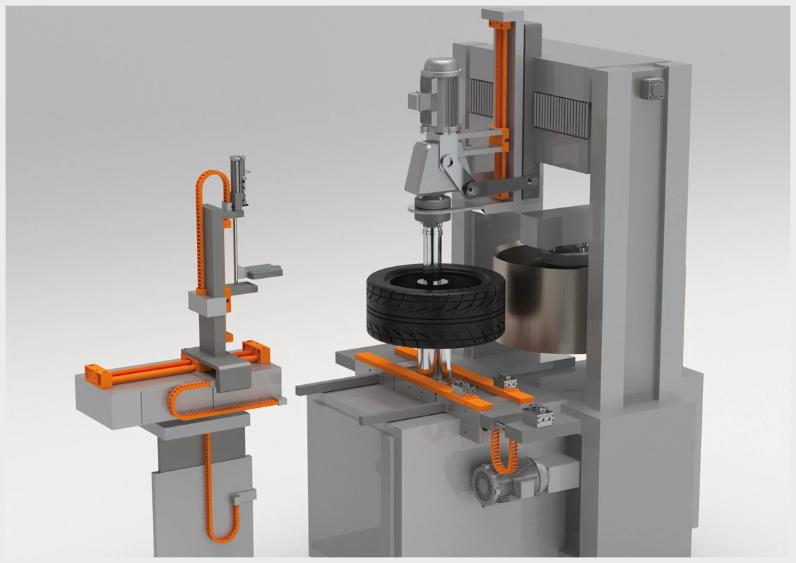 Components for machines in tyre production | igus®