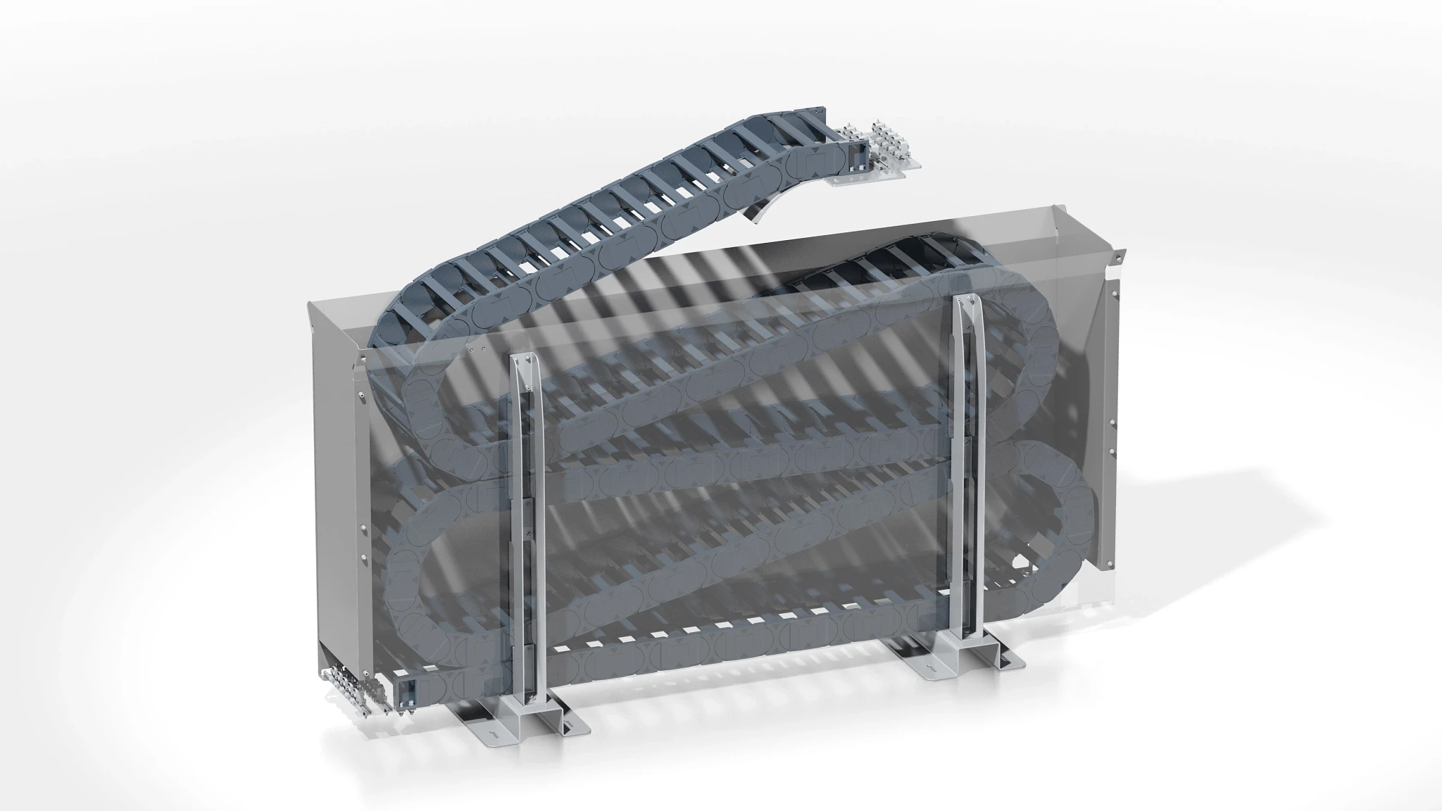 Zick-Zack-System | Platzsparend | igus®