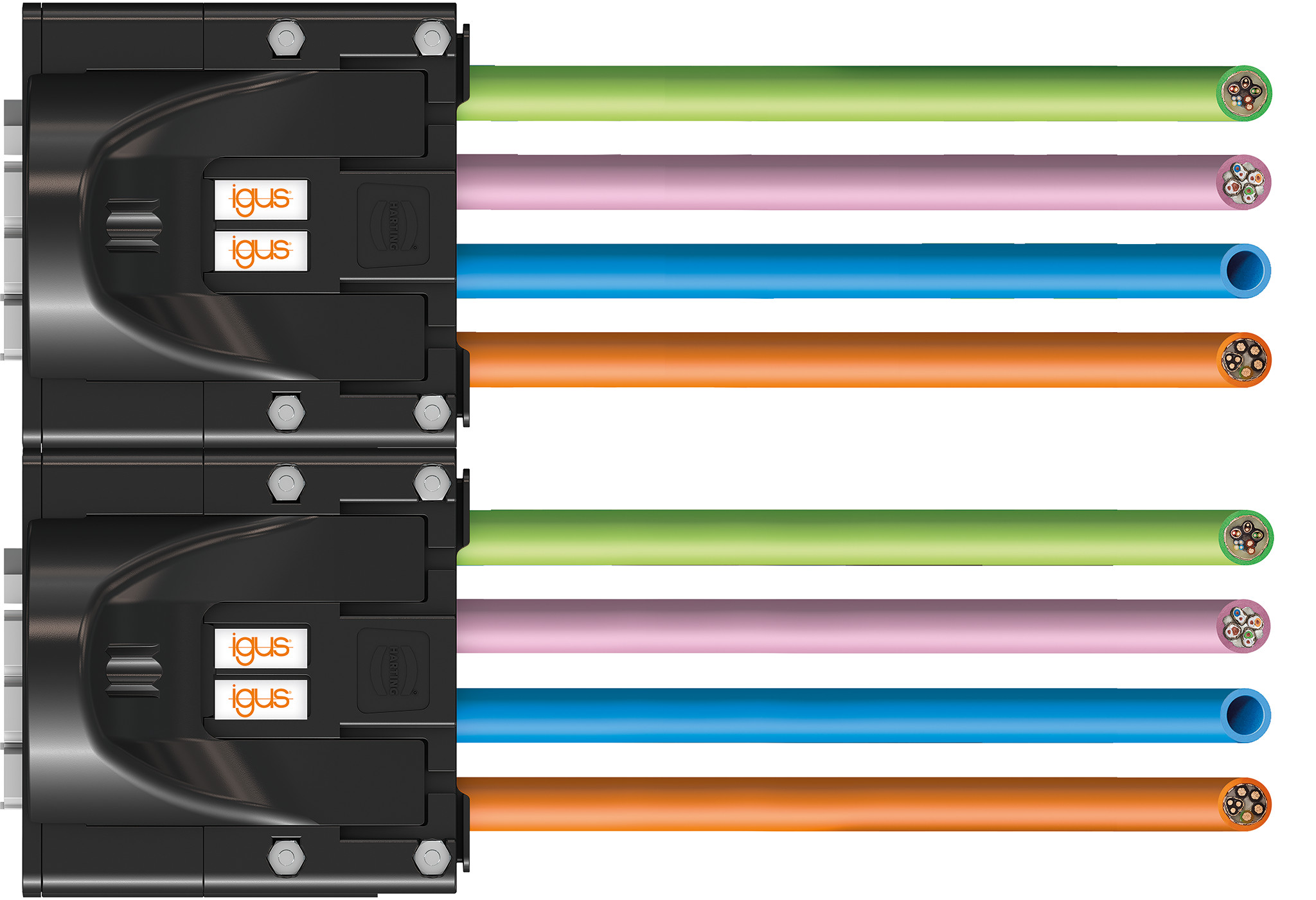 Module Connect - igus® reinvents the interface of modular connectors ...