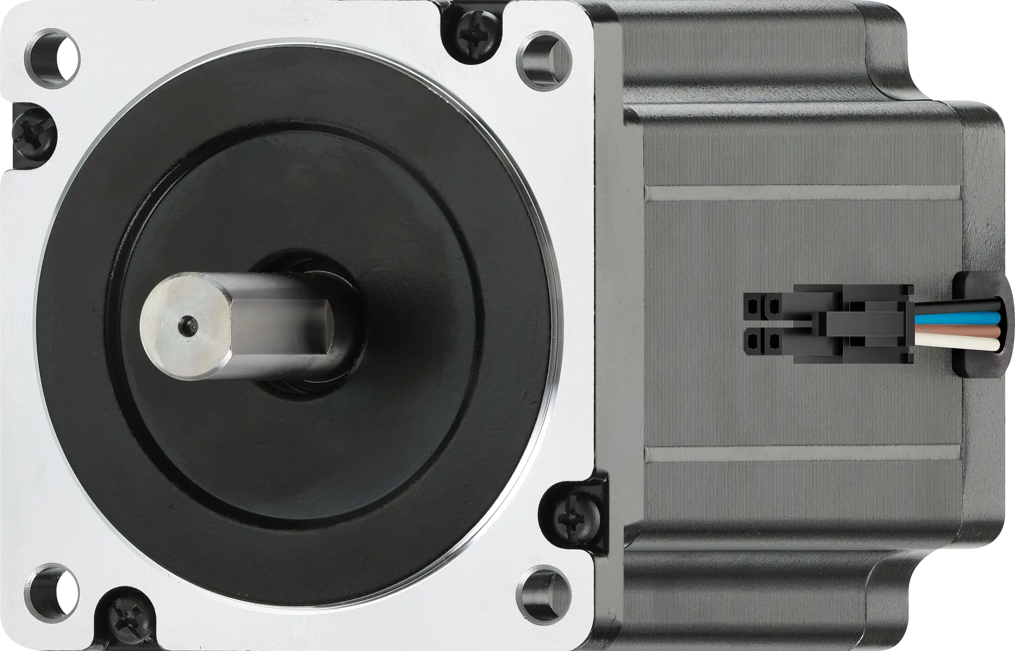 drylin® E Schrittmotor, Litzen mit Molex-Stecker und Encoder, NEMA 34-strong