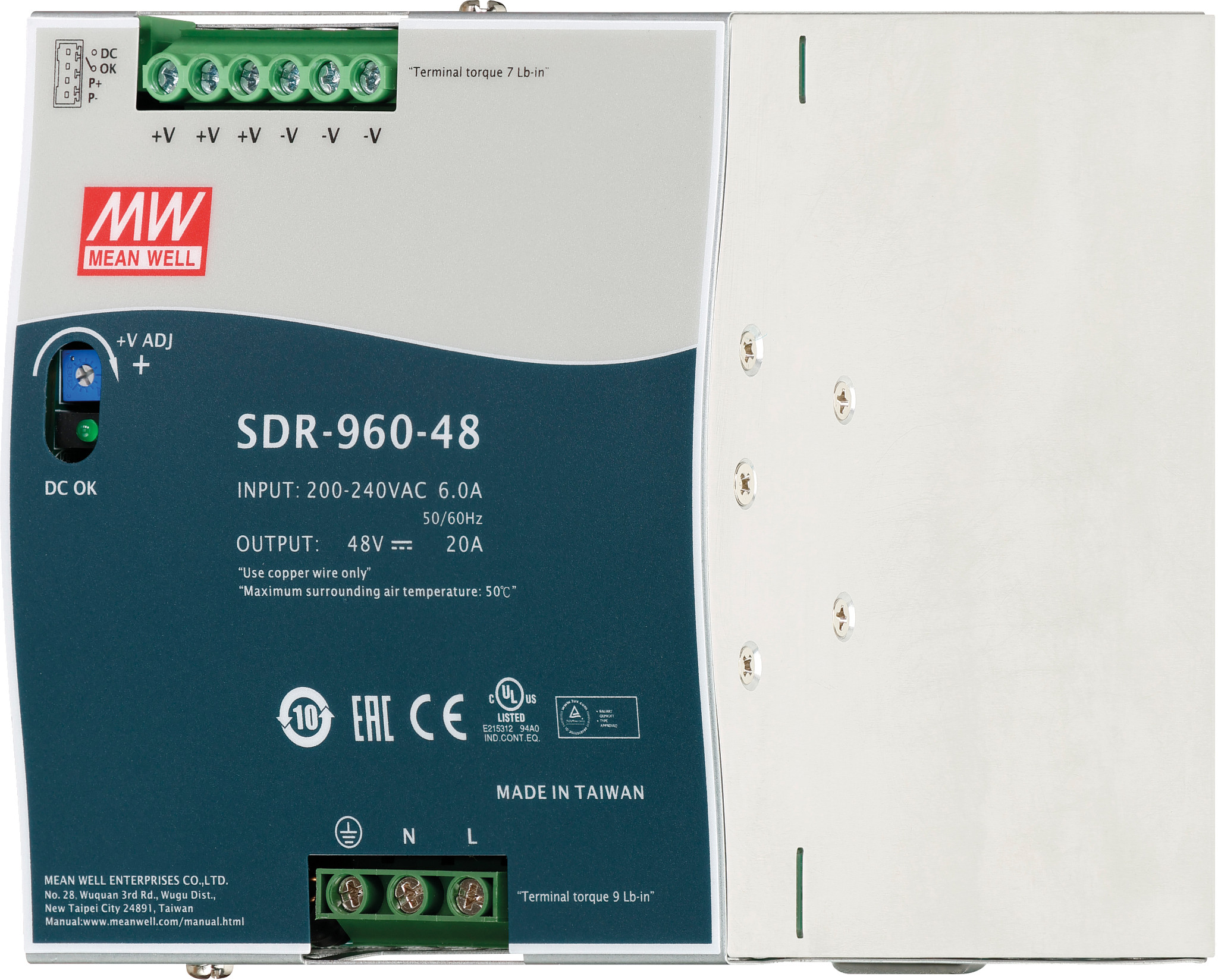 Switch-mode power supply units l Efficient DIN rail power supply units