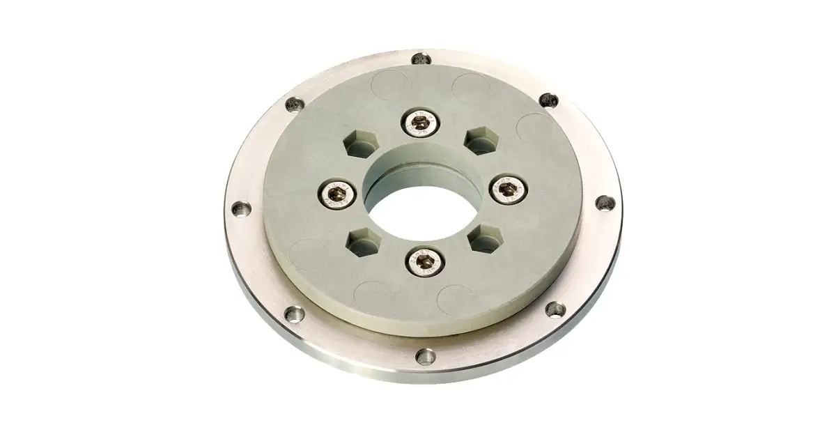 iglidur® slewing ring, PRT-02, outer ring made from stainless steel ...