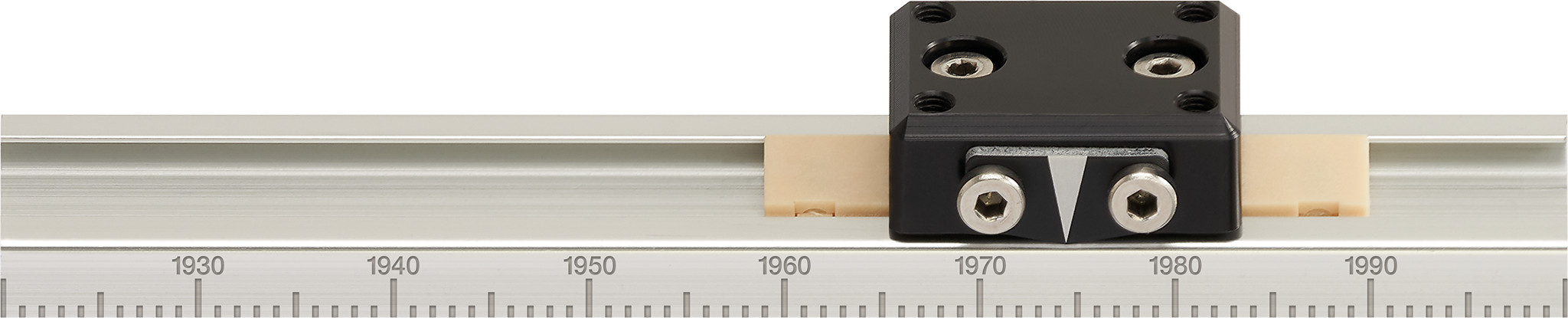 drylin W measuring systems stop motion with scaling